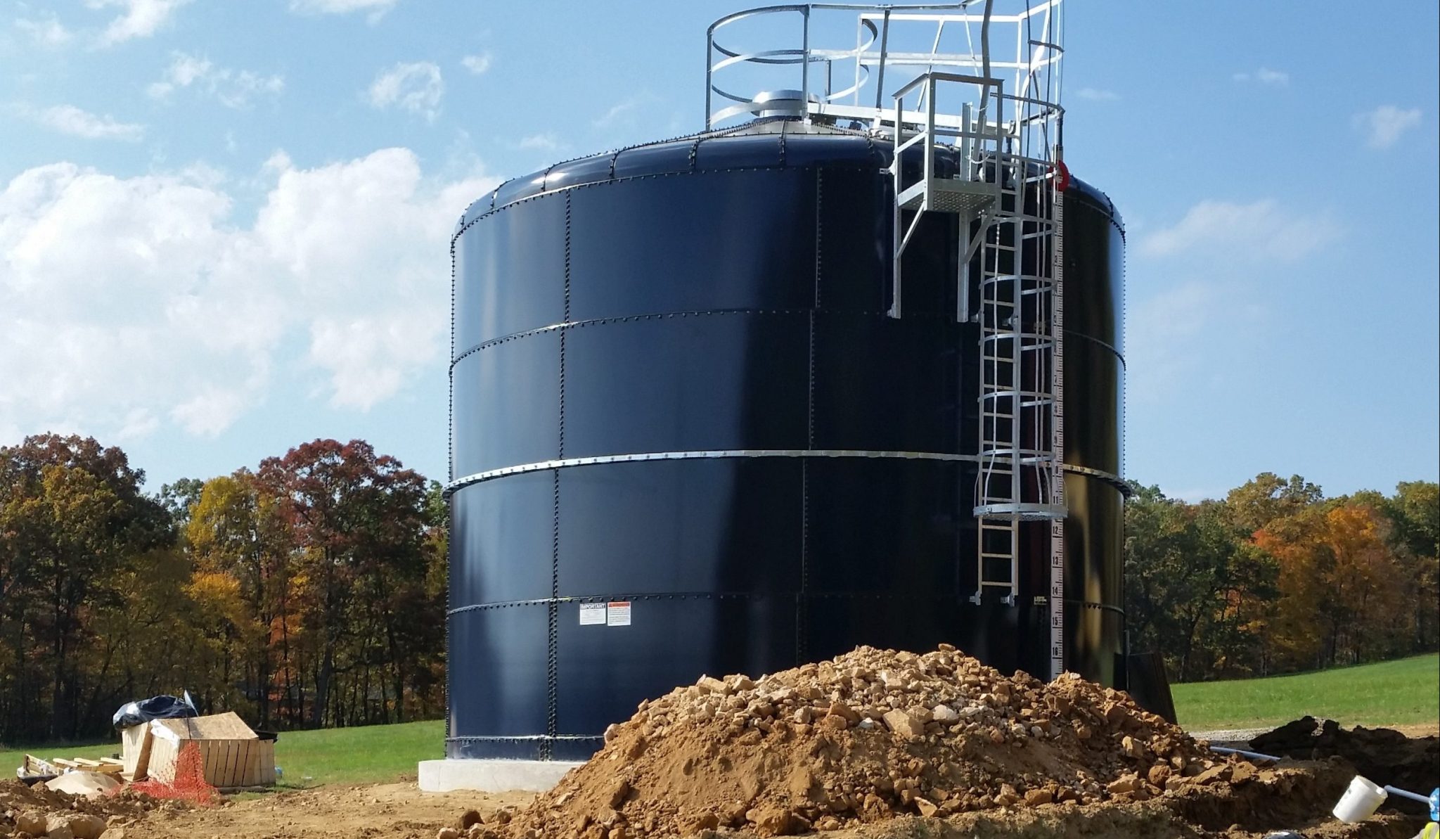 Stryker Brigade Fire Protection Storage Tank - Keller Engineers